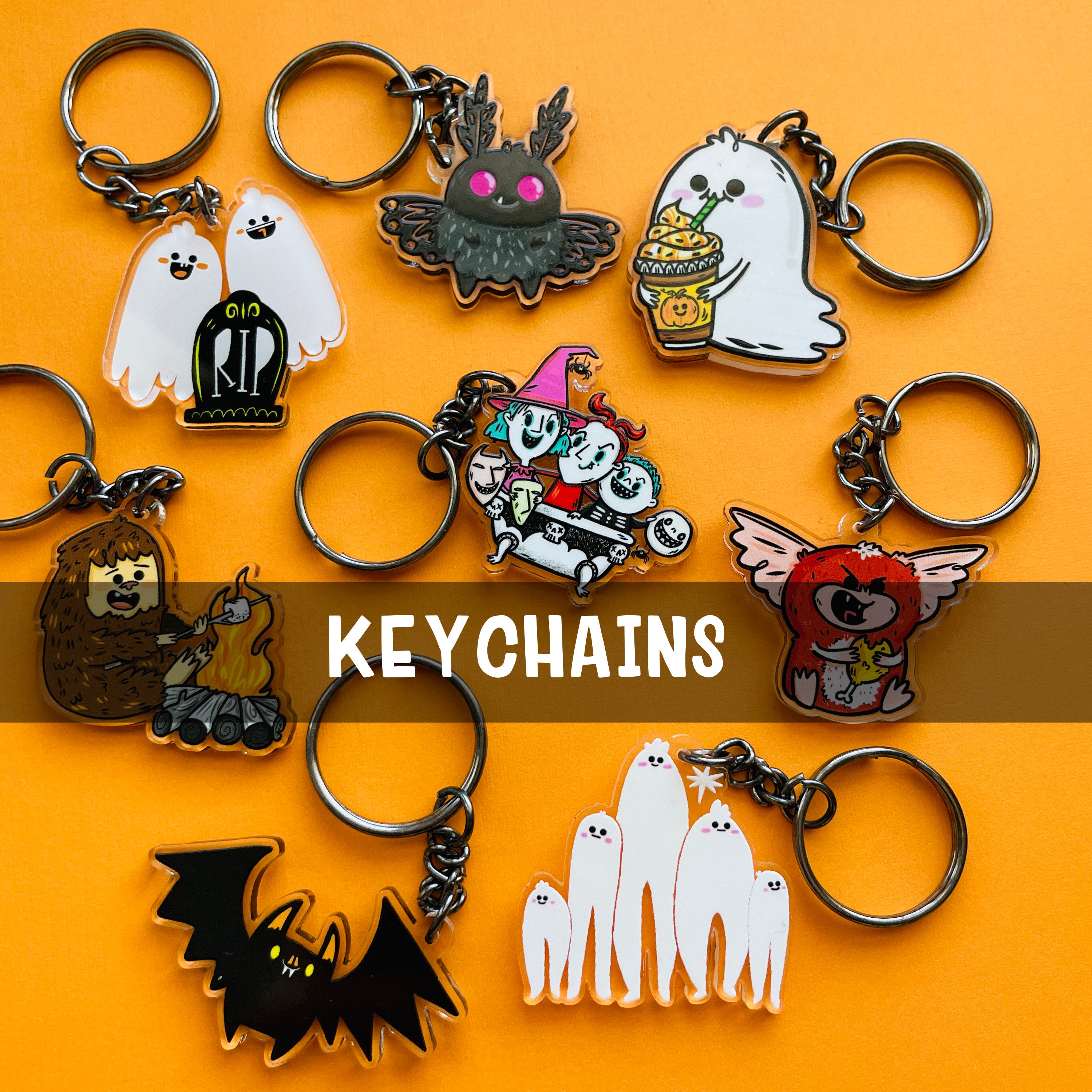 KEYCHAINS – Little Ghost Shack