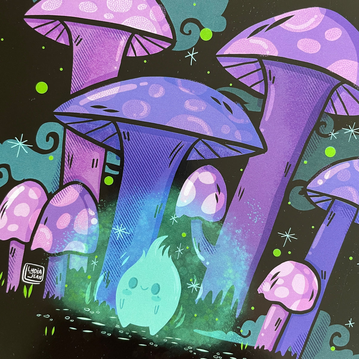 "Will-O-Wisp" Art Print – Little Ghost Shack